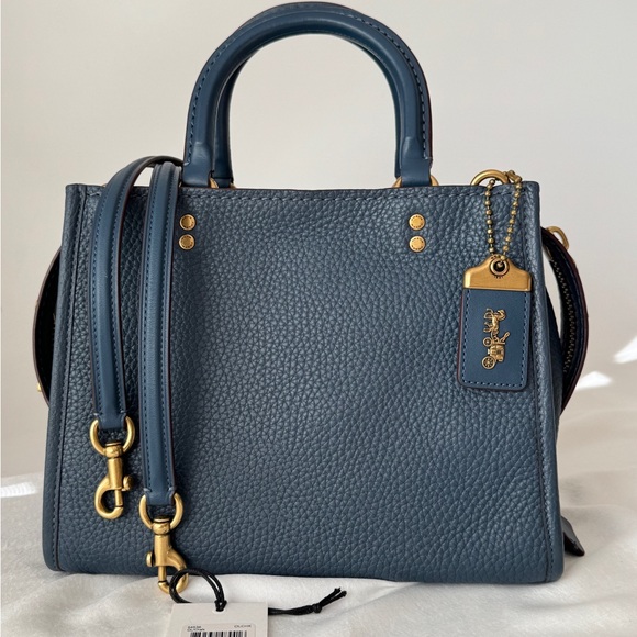 Coach | Bags | Coach Rogue 25 In Denim Blue Like New | Poshmark